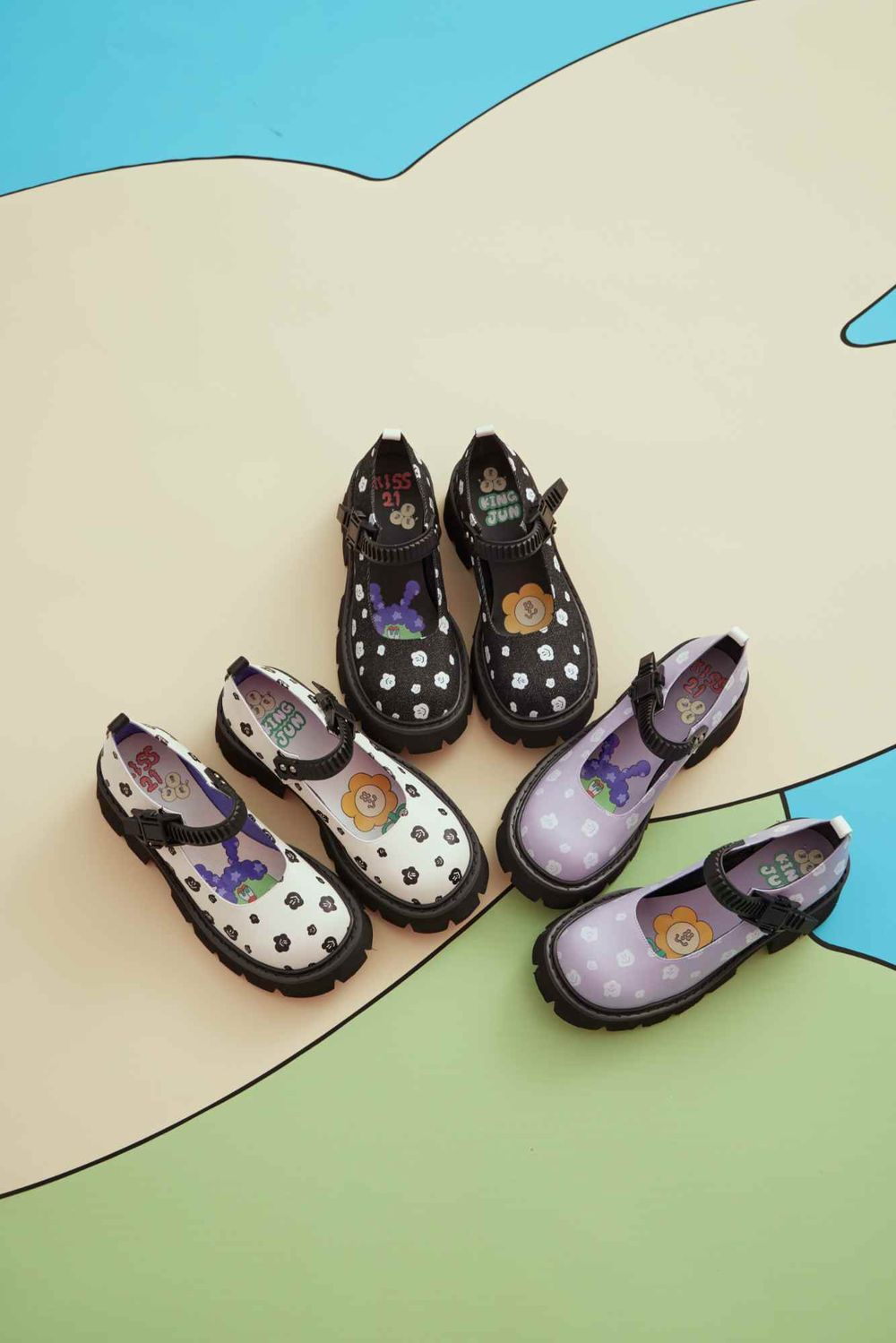 又怪又可愛！MISS 21 x KINGJUN聯名厚底鞋、打卡再送超Q兔兔網袋！ ｜ POPO筆記