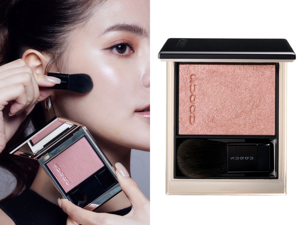 不用粉底液也能擁有鑽石水光肌！SUQQU全新絕緻艷澤妝前乳、塑形眉膏...，日妞瘋搶透明感白開水妝必備組合！ ｜ POPO筆記