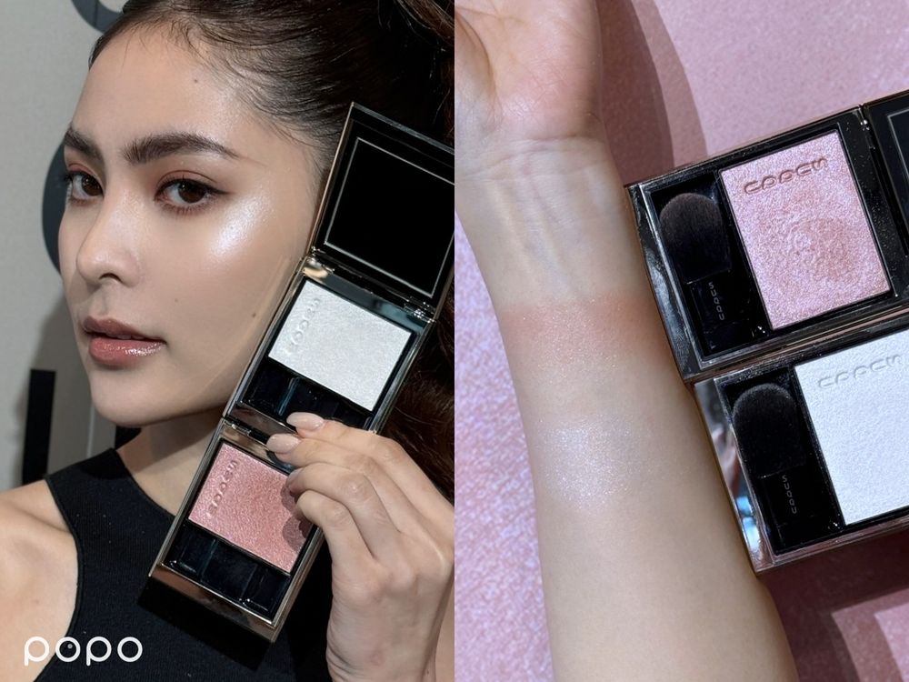 不用粉底液也能擁有鑽石水光肌！SUQQU全新絕緻艷澤妝前乳、塑形眉膏...，日妞瘋搶透明感白開水妝必備組合！ ｜ POPO筆記