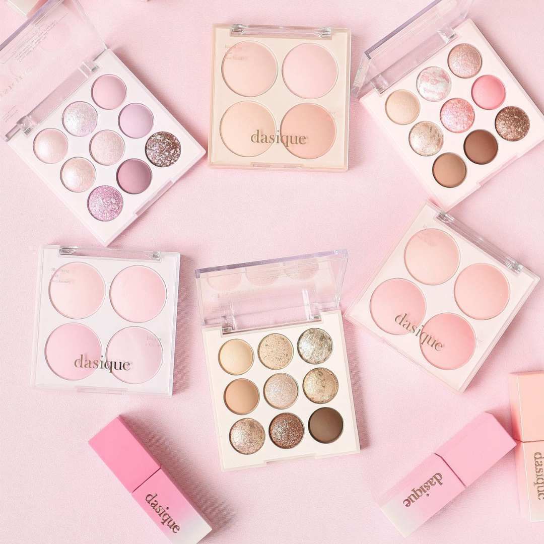 2023韓系眼影盤推薦：韓妞人手一盤「dasique冰淇淋9色眼影盤」，不顯眼泡清甜初戀色，加碼2種日常眼妝畫法教學 ｜ POPO筆記
