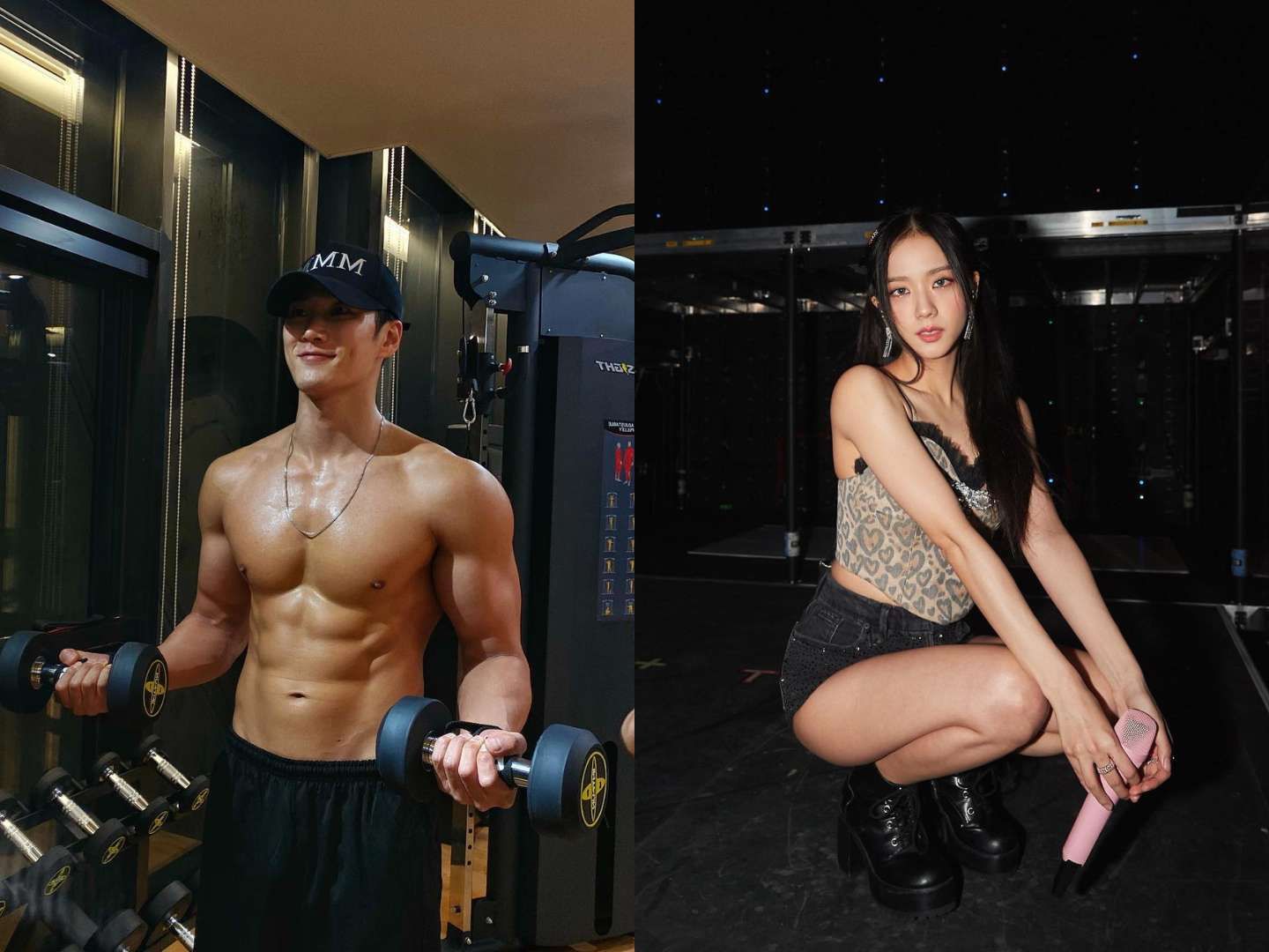 JISOO安普賢熱戀官宣！最強健身情侶檔「瘦身秘訣大PK」，實現最凶猛肩膀號稱、炸裂川字腹肌！ ｜ POPO筆記