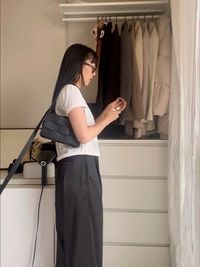 OOTD｜GRWM🖤🤍 ｜ POPO筆記